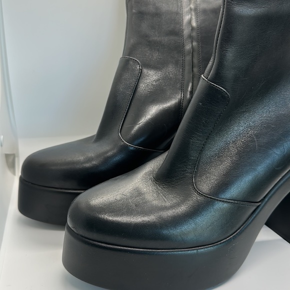 Gianni Bini | Shoes | Gianni Bini Levi Tate Platform Midi Boots Black ...